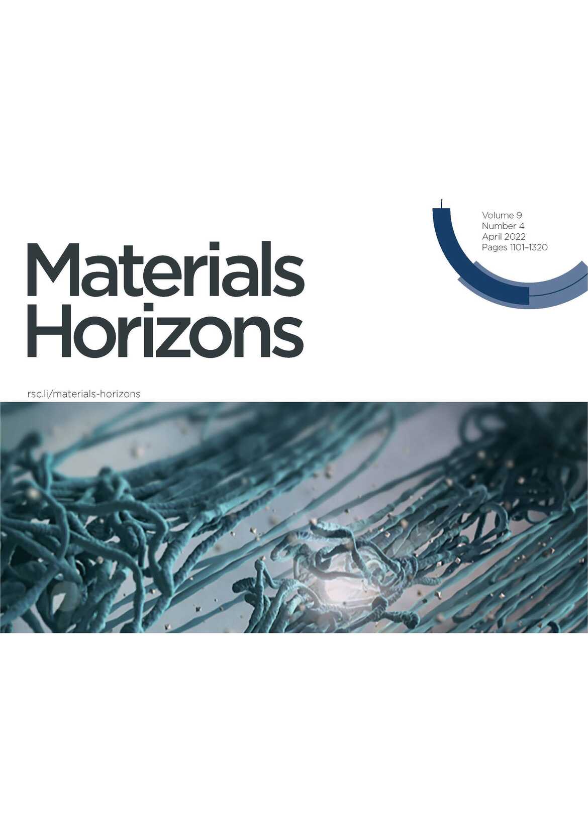 Sara´s new paper featured on the front cover of Materials Horizons ...